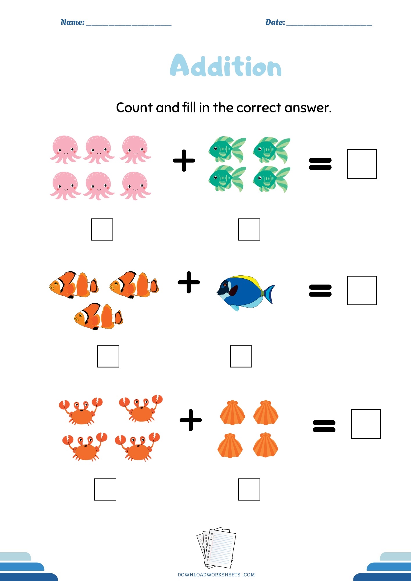 Basic Maths For Kids – Download Worksheets