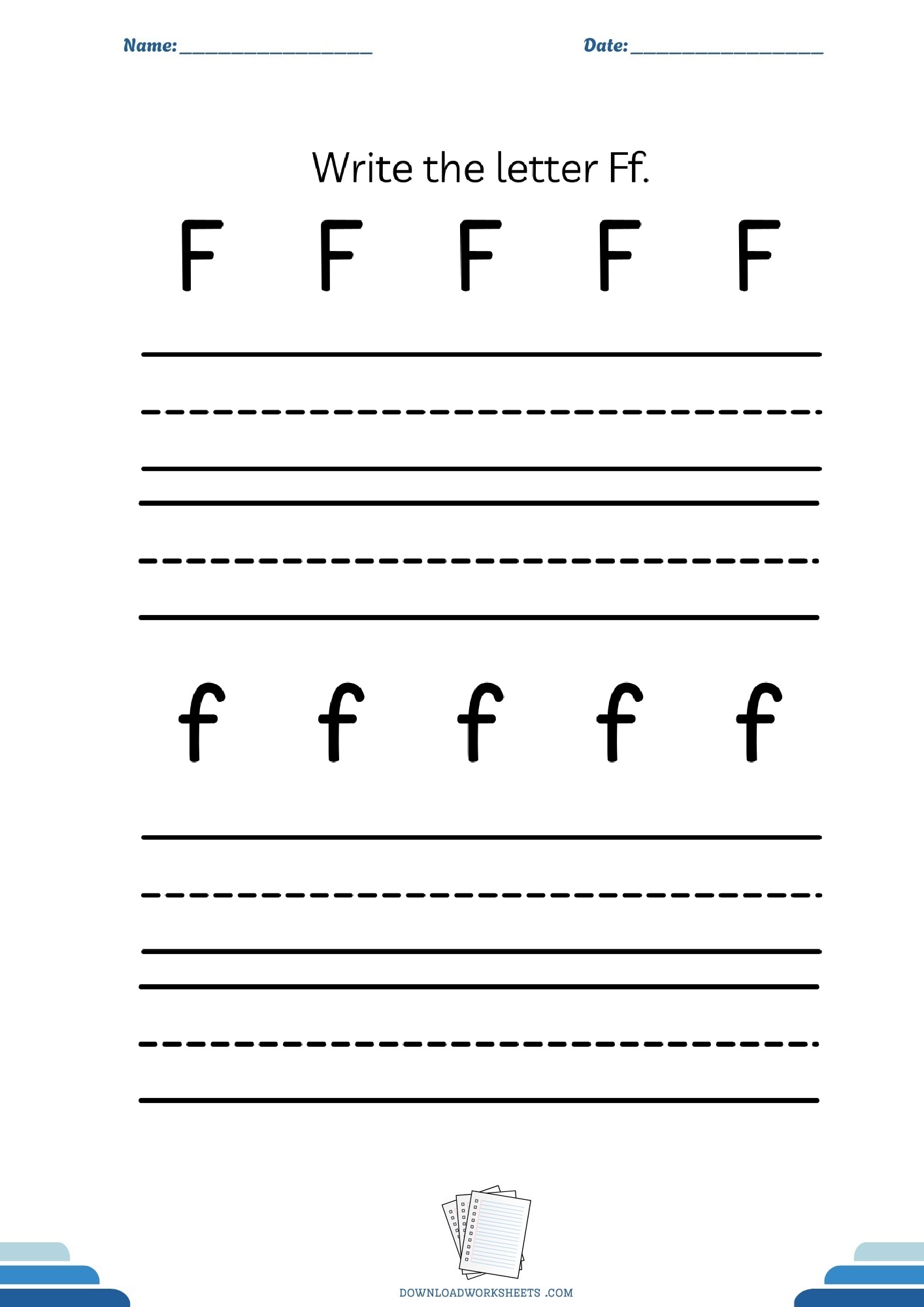 Simple Alphabets Tracing – Download Worksheets